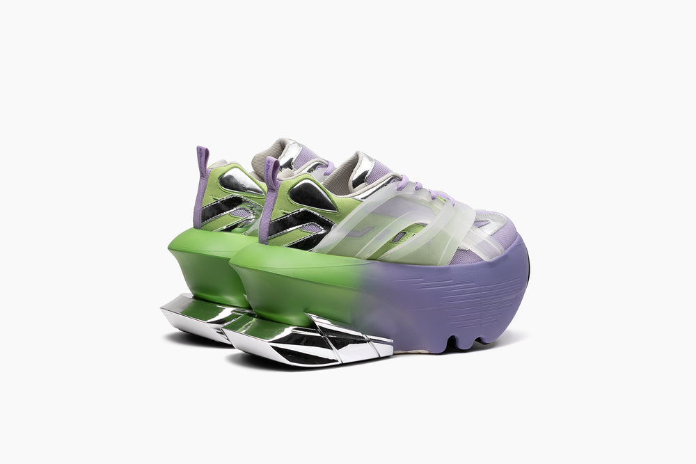 JOG VISION CROSS CHROME - PURPLE GREEN / PURPLE GREEN SILVER (ジョグ ビジョン ...