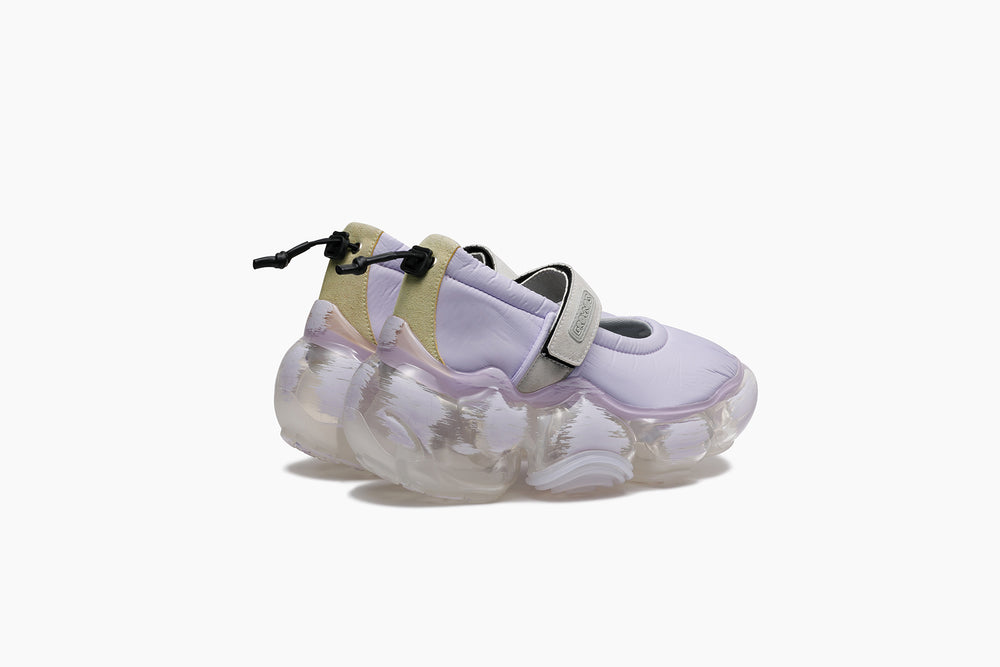 MOOPIE STRAP PUMPS - LAVENDER / LAVENDER PAINT (ムーピー ストラップ パンプス - ラベンダー ...